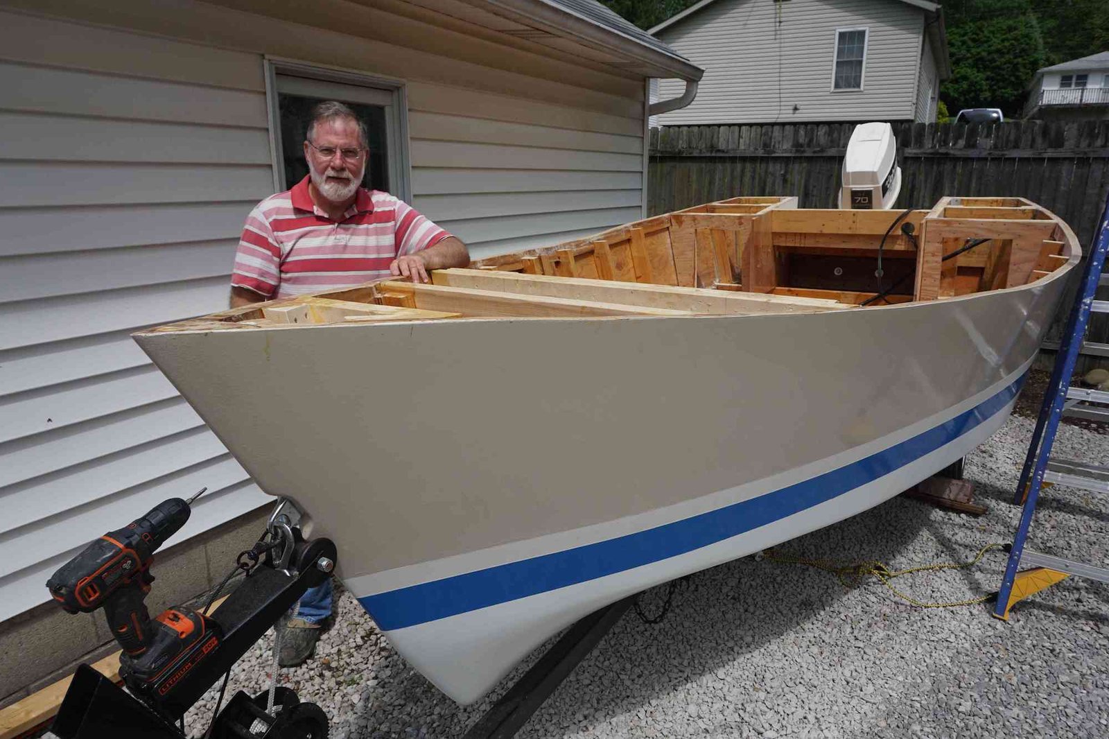 Boatbuilding Alfresco – Cleveland Amateur Boatbuilding and Boating Society